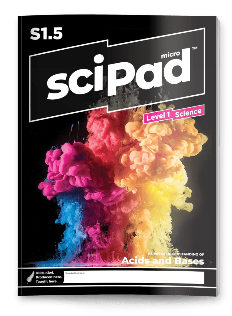 sciPAD Science Workbooks | Secondary School Science Study Guides NZ
