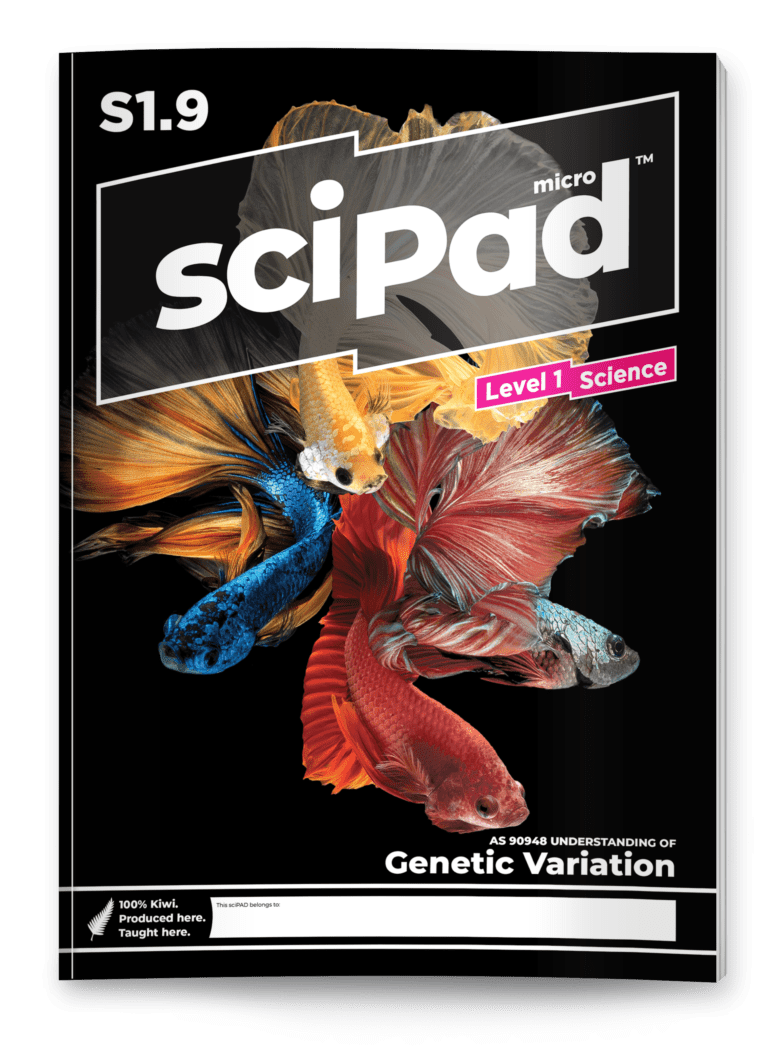 sciPAD Science Workbooks | Secondary School Science Study Guides NZ