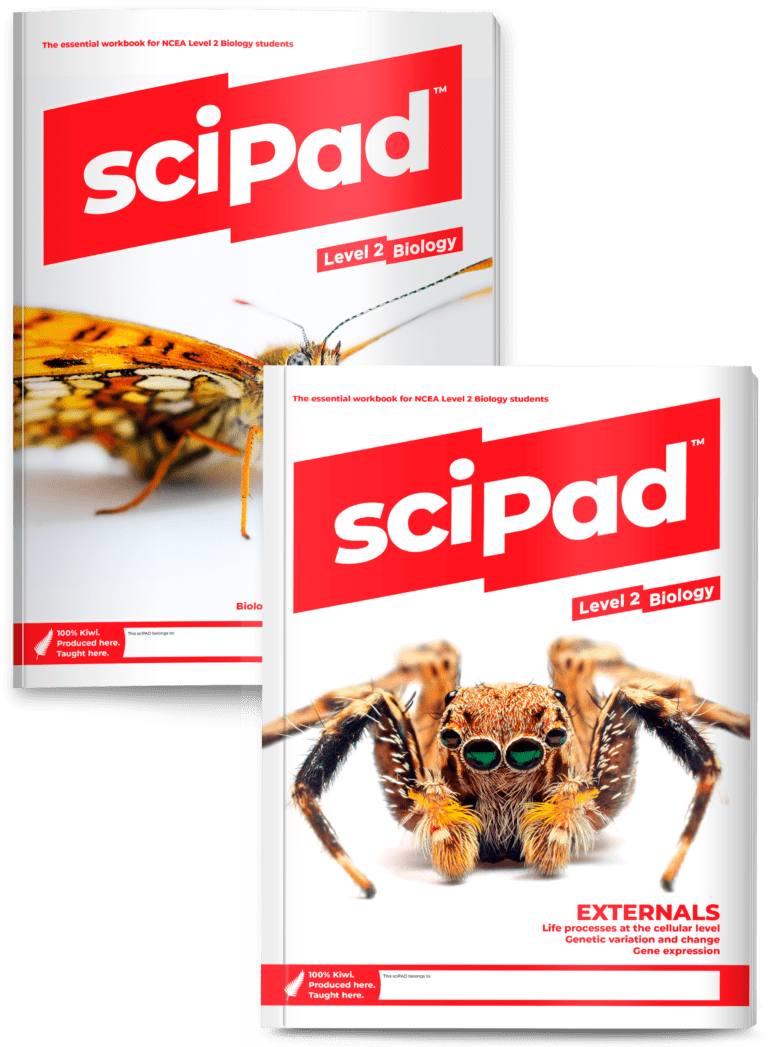 sciPAD Science Workbooks | Secondary School Science Study Guides NZ